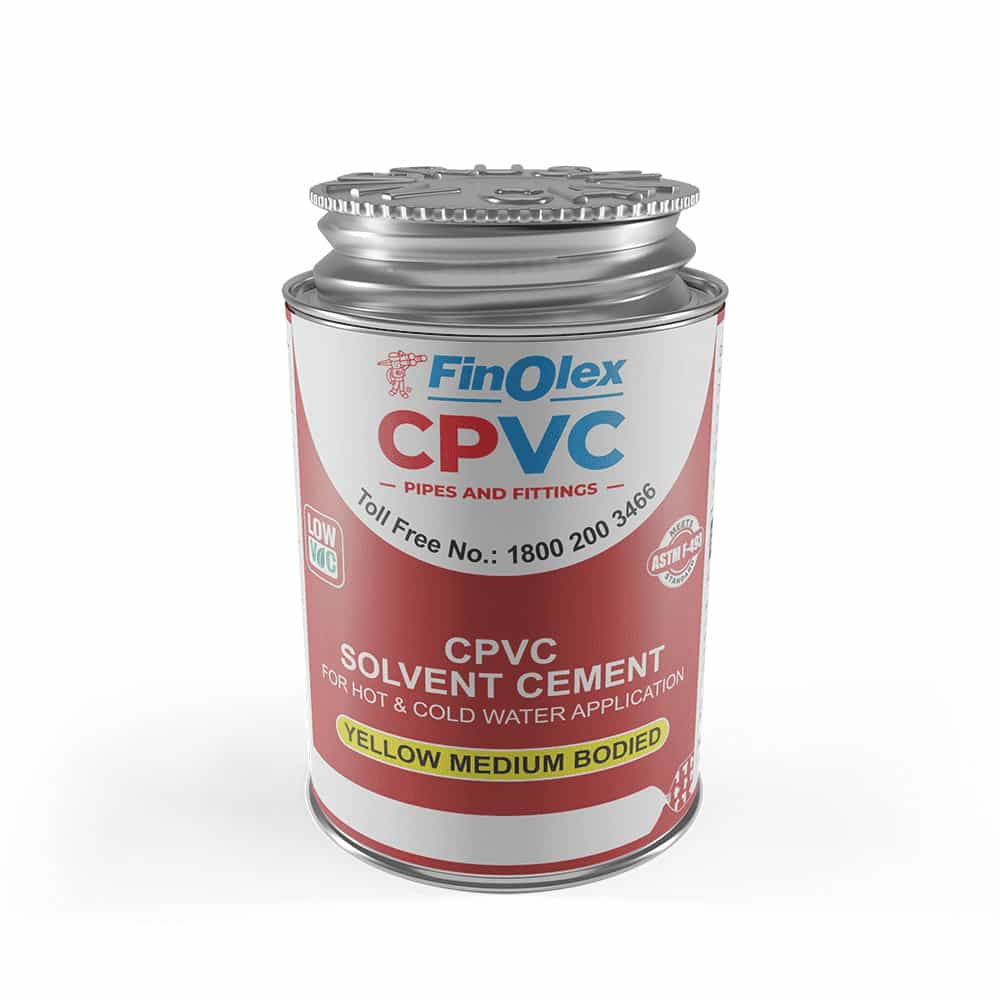 Plumbing Solvent Cement, Lubricant & Primer | Finolex Pipes